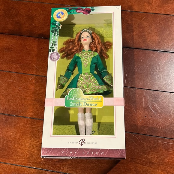 Barbie | Toys | Barbie Festivals Of The World Irish Dance Barbie New In ...